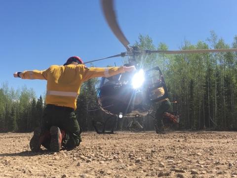 Firefighter in the Field | Alberta Wildfire